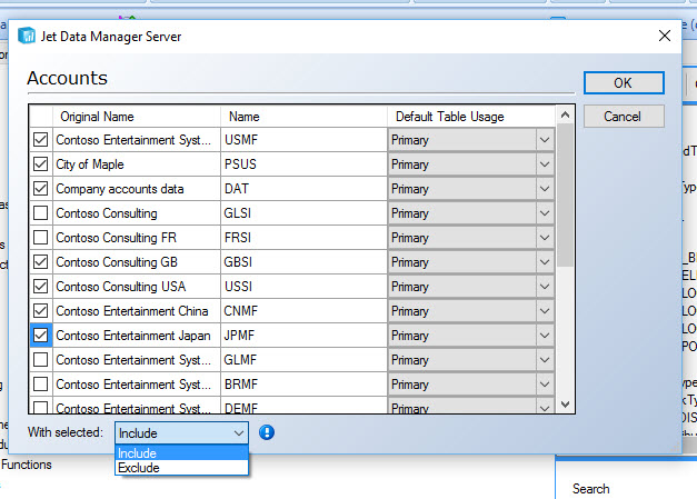 Connect to Dynamics AX with the Jet Data Manager – Support Topics